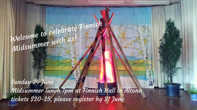 Juhannuslounas / Midsummer lunch – The Finnish Society of Melbourne