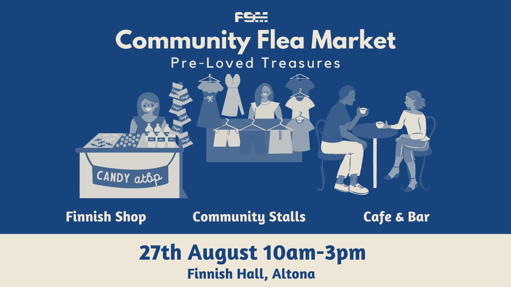 Community Flea Market – The Finnish Society of Melbourne